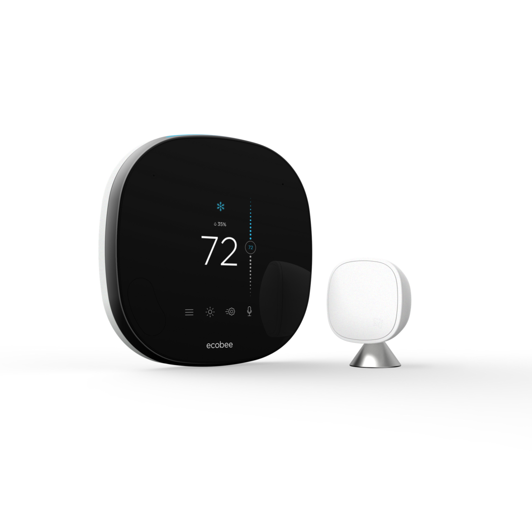 Ecobee Smart Thermostat Premium - Wi-Fi - Low Voltage | Heating Green
