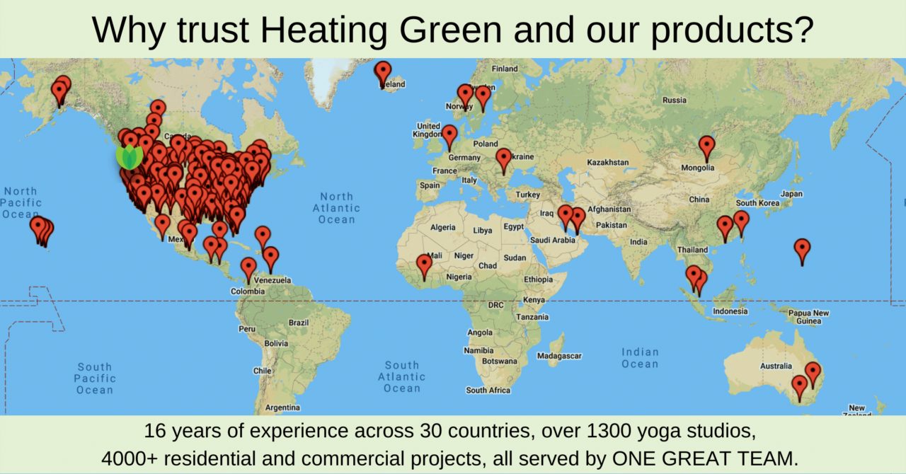 Why Trust Heating Green Map | Heating Green