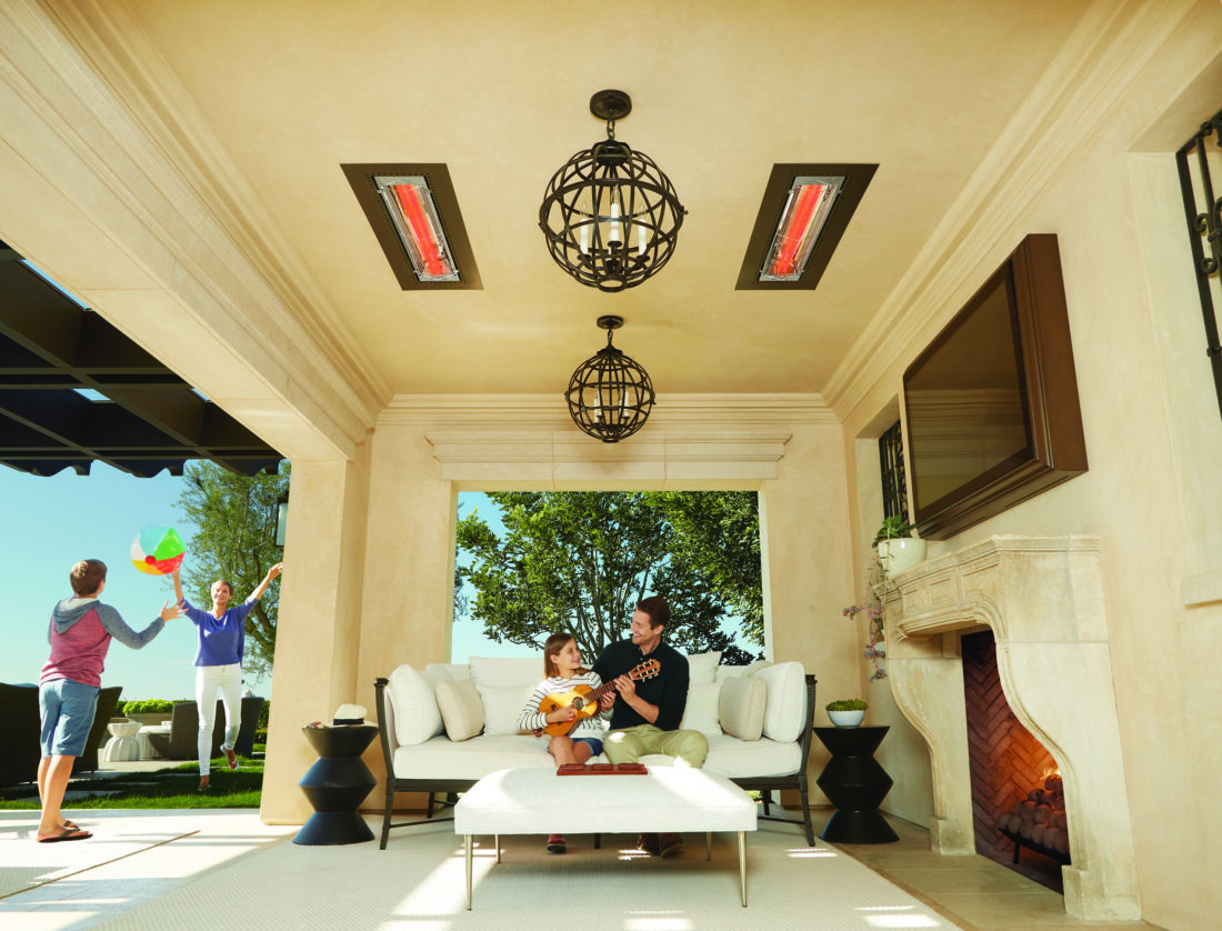 Infratech Flush Mount Frame Kit | Heating Green