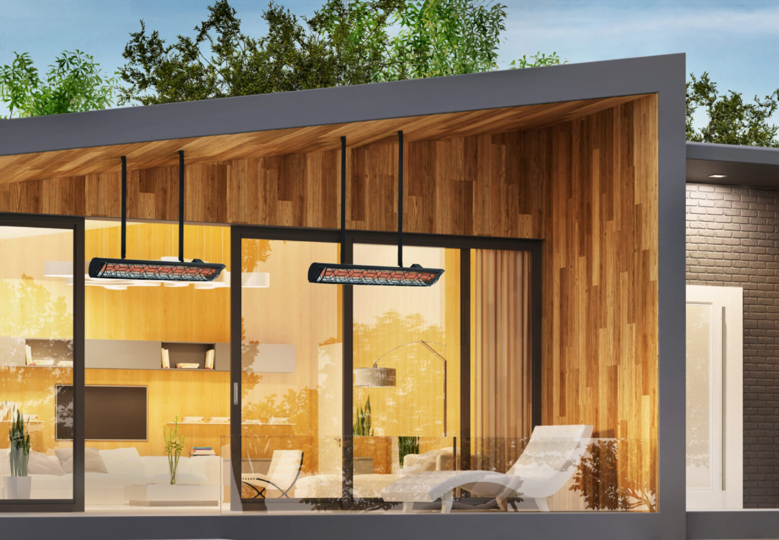 Infratech Heater Drop Pole | Heating Green